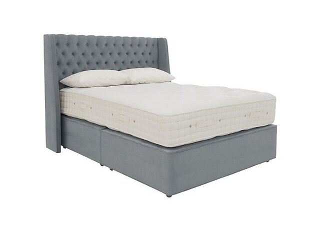 Hypnos - Bespoke Grandeur Medium Divan Set - Double - Maestro Granite ...