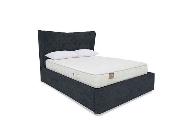 Highgrove - Bauer Ottoman Bed Frame - Small Double - Carbon by ...