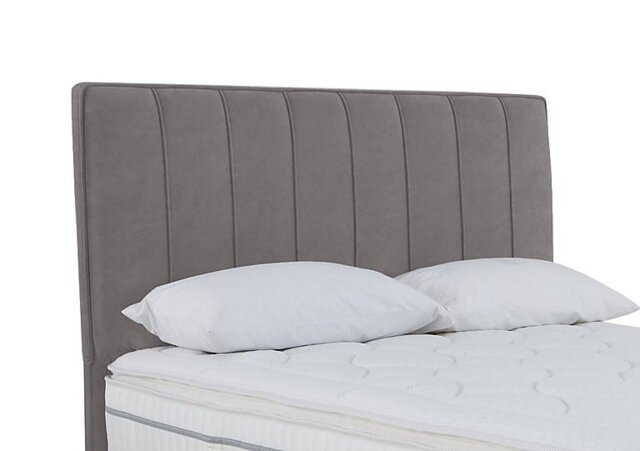 Sleepeezee - Daniel Floor Standing Headboard - Single - Dapple Silver ...