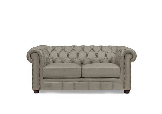 At The Helm - Shackleton 2 Seater Leather Chesterfield Sofa by ...
