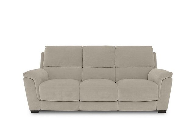 Compact Collection Medio 3 Seater Fabric Sofa with Power Recliner - R32 ...