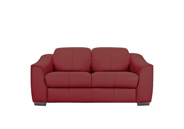 World of Leather - Xavier 2 Seater BV Leather Sofa - Pure Red by ...