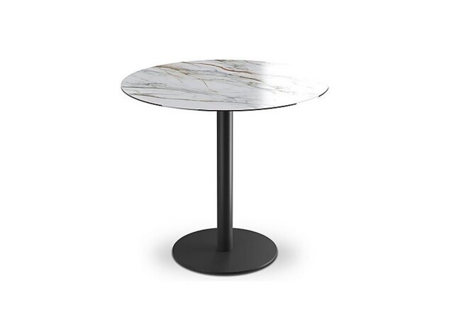 Pique Round Bar Table - 100-cm by Furniture Village | ufurnish.com