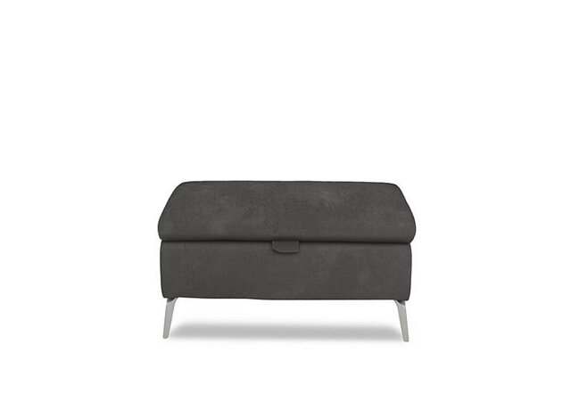 Daytona Fabric Storage Footstool - Dexter Shadow by Furniture Village ...