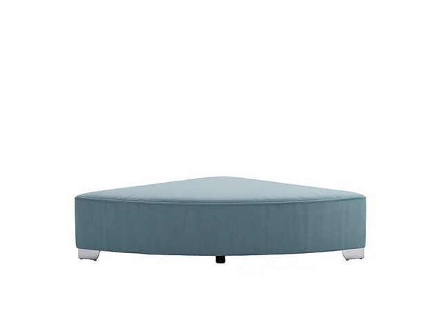 The Lounge Co. - Isobel Fabric Wedge Footstool - Shallow Puddle with ...