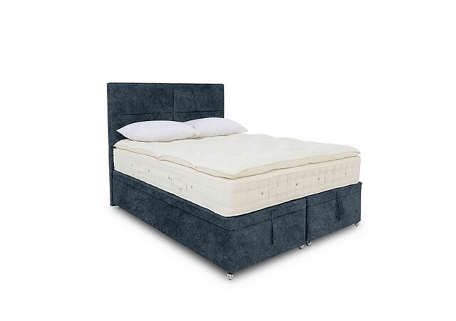 Hypnos - Bespoke Finesse Ottoman Divan Set - Double - Daytona Ocean by ...