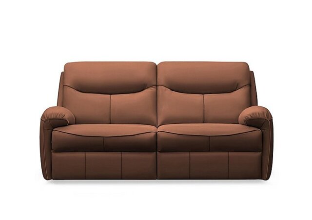 G Plan - Amesbury Leather 3 Seater Power Recliner Sofa with Power Headrest, Power Lumbar and ...
