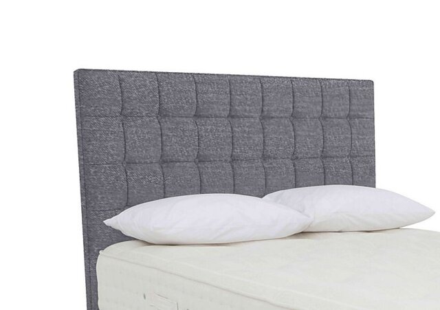 Hypnos - Naphill Floor Standing Headboard - Double - Maestro Granite by ...