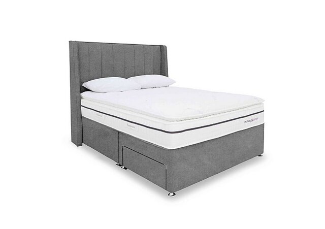Sleepeezee - Memory Sense 2800 Divan Set With 4 Drawer Storage - Small ...