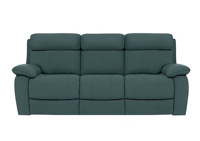 World of Leather - Moreno 3 Seater BV Leather Sofa with Power Recliner ...