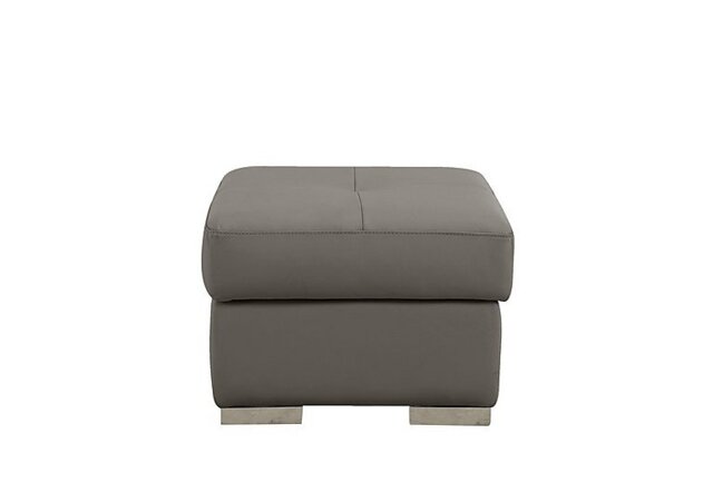 Nicoletti - Galileo Leather Storage Footstool - Botero Visone by ...