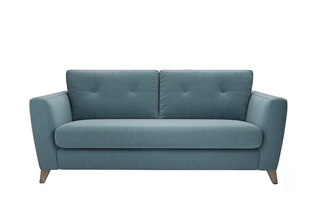 The Lounge Co. - Hermione 3 Seater Fabric Sofa - Shallow Puddle by ...