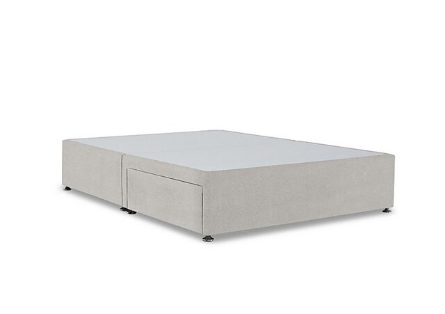 Platform Top Divan Base - King Size - Shetland Pebble by Furniture ...
