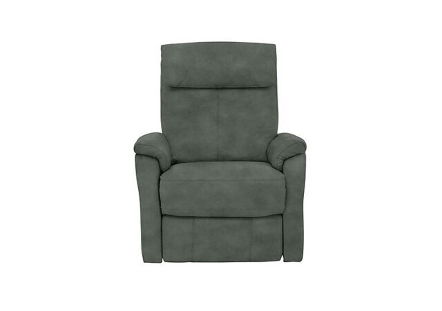 Rowan Fabric Swivel Rocker Recliner Armchair - Neutral Grey by ...