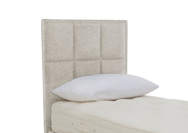 Hypnos - Riley Floor Standing Headboard - Single - Imperio Stone by ...