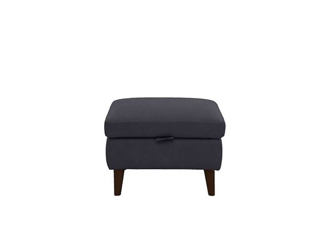 Morgan Fabric Storage Footstool - Shadow Dexter by Furniture Village ...