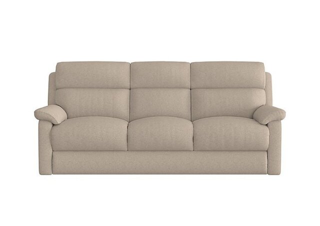 Relax Station Komodo 3 Seater Fabric Sofa - R28 Beige by Furniture ...