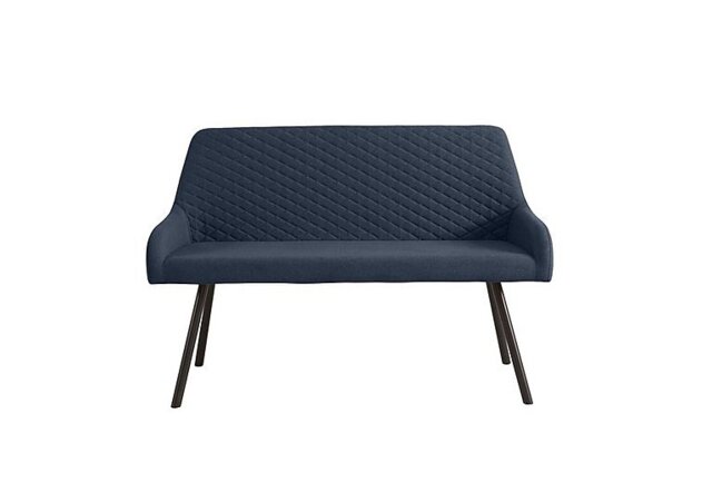 Rocket High Back Dining Bench - Mineral Blue by Furniture Village ...