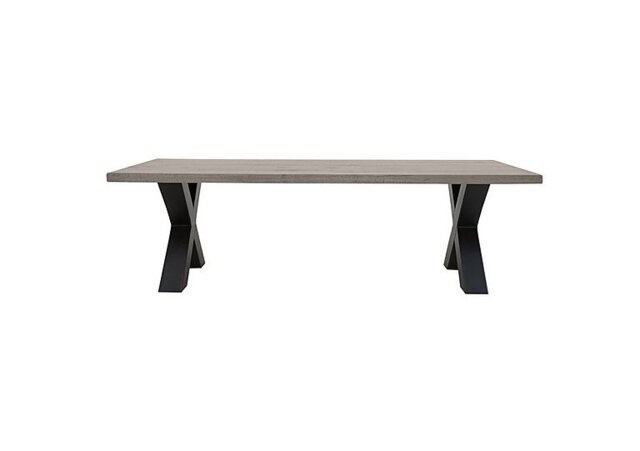 Bodahl - Terra Coffee Table with Frida X Leg - White Wash by Furniture ...