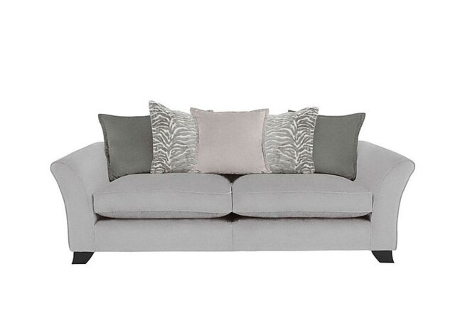 Sasha 4 Seater Split Scatter Back Sofa by Furniture Village | ufurnish.com