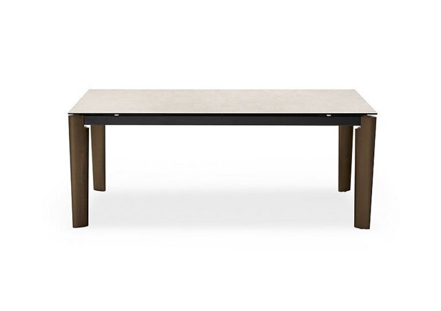 Connubia - Rosa Extending Dining Table with Wooden Legs - 220-cm by ...