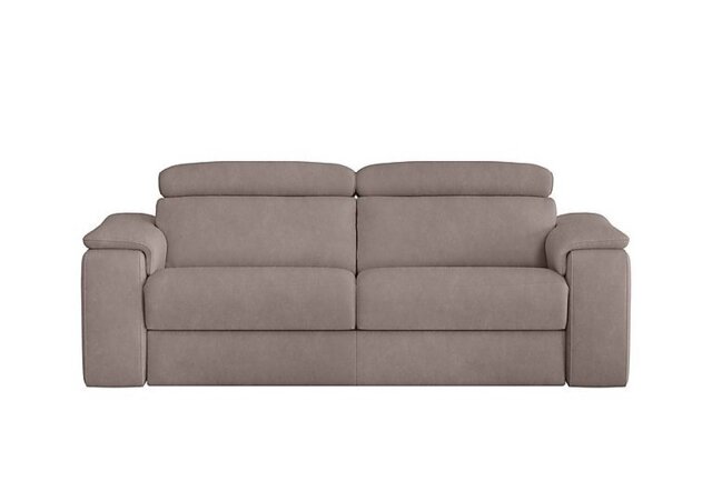 Nicoletti - Davide 3 Seater Fabric Sofa - Flambe Tortora by Furniture ...