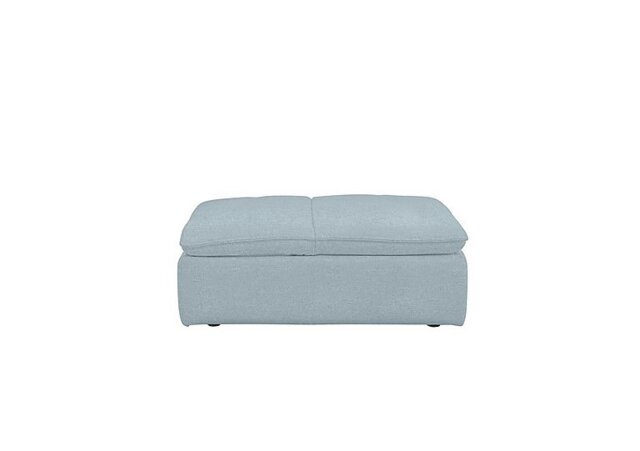 Starlight Express Fabric Storage Chair Footstool - Baby Blue by ...