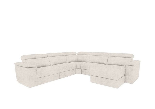 Nicoletti - Davide Large Fabric Right Hand Facing Corner Sofa with ...