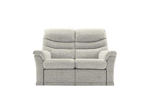 G Plan - Malvern 2 Seater Fabric Sofa with Manual Recliner - Waffle Smoke by Furniture Village ...