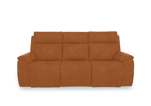 Aero Fabric 3 Seater Power Recliner Sofa with Power Headrests - Dexter ...