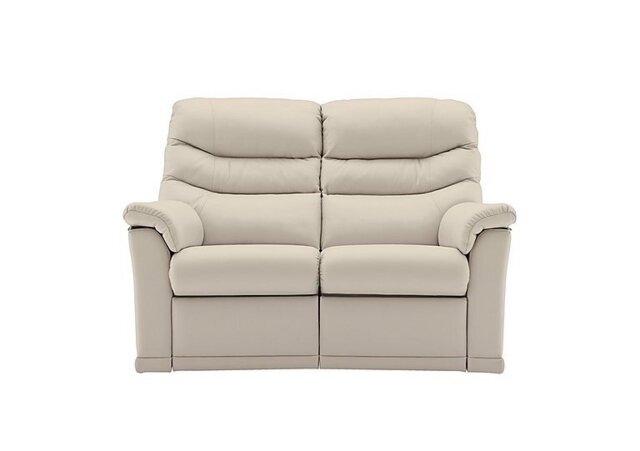 G Plan - Malvern 2 Seater Leather Sofa with Manual Recliner - Capri ...