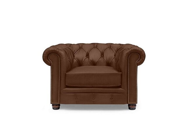 At The Helm - Shackleton Leather Chesterfield Chair with USB-C by ...