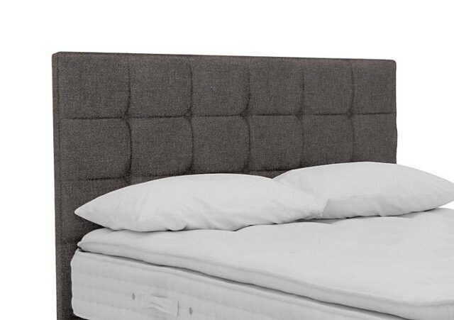Hypnos - Bespoke Mia Floor Standing Headboard - King Size - Imperio Dark Grey by Furniture ...