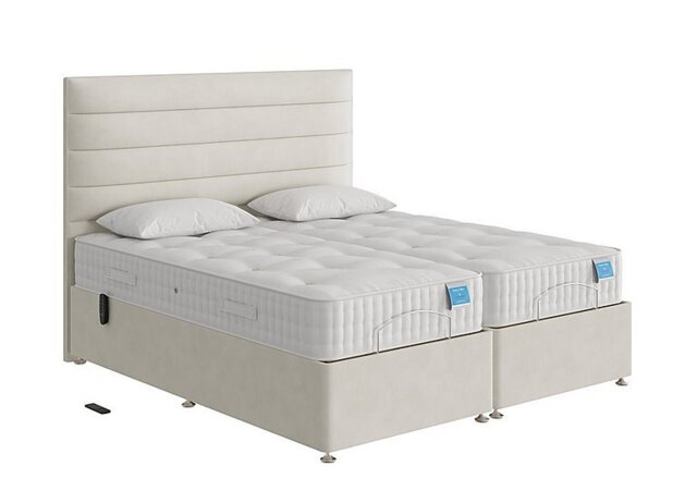 Sleep Story - Natural Comfort Adjustable Soft Divan Bed With 2 Drawer ...