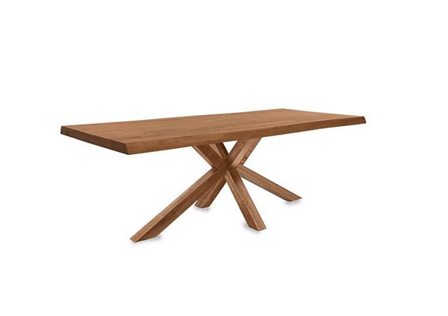 Bodahl - Njord Raw Edge Dining Table with Wood Star Base - 260-cm ...