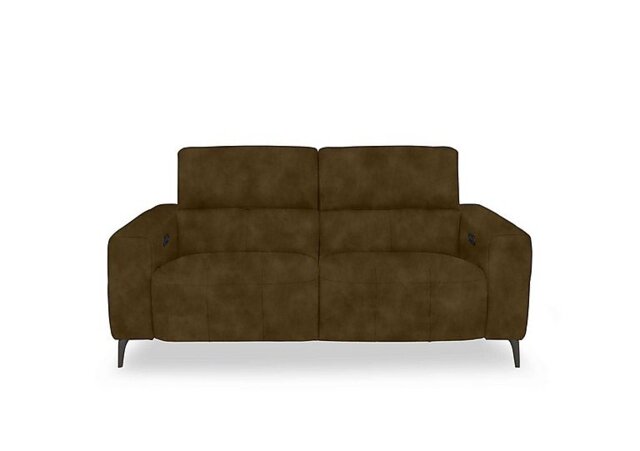 New York 2 Seater Fabric Power Recliner Sofa - Ginger Snap by Furniture ...