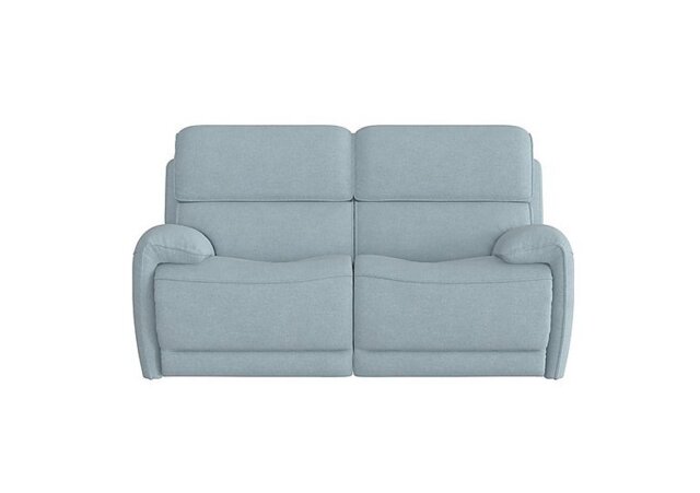 Link 2 Seater Fabric Power Recliner Sofa with Power Headrests - Baby ...