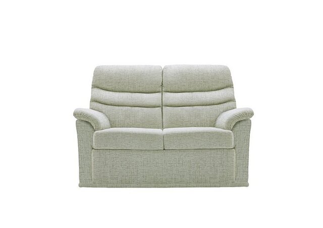 G Plan - Malvern 2 Seater Fabric Sofa with Manual Recliner - Mesh Chalk by Furniture Village ...