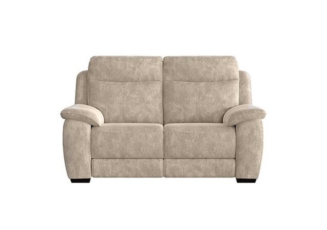 Starlight Express 2 Seater Fabric Manual Recliner Sofa - Cream by ...