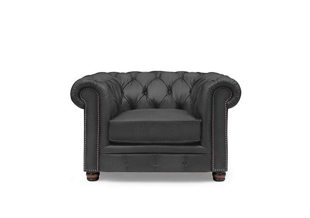 At The Helm - Shackleton Leather Chesterfield Chair by Furniture ...