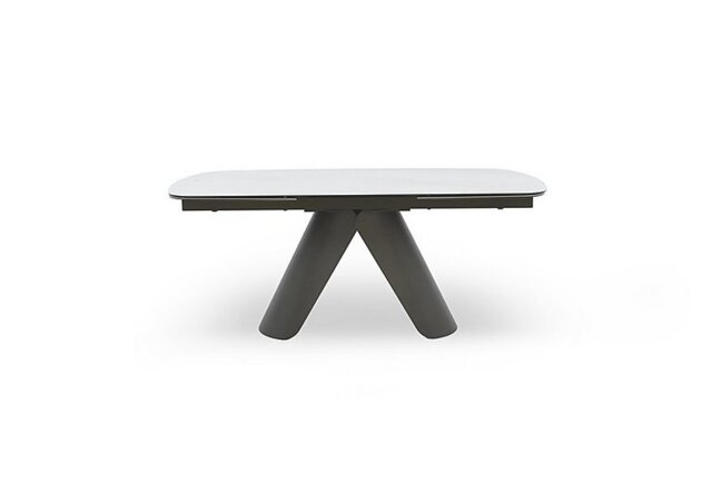 Perla Large Matt Extending Dining Table by Furniture Village | ufurnish.com