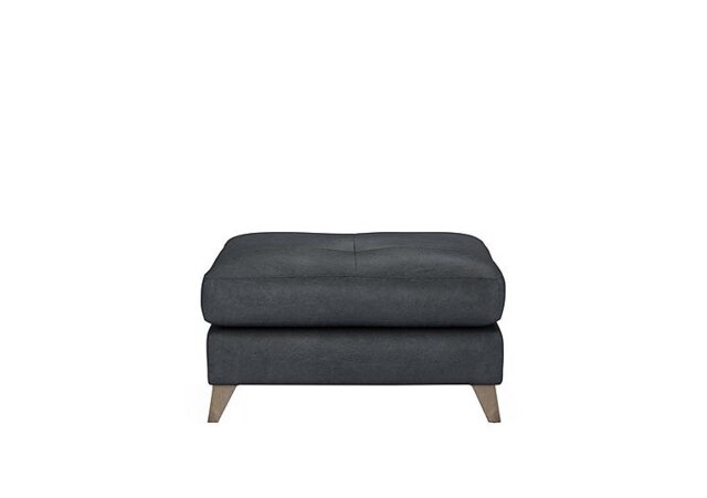 The Lounge Co. - Hermione Leather Footstool - Shadow by Furniture ...