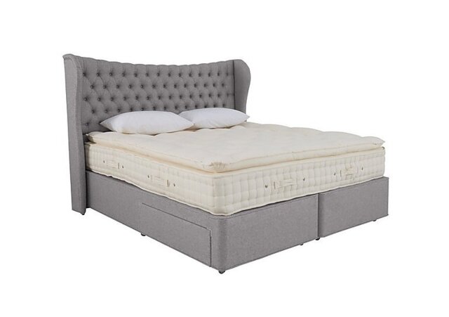 Hypnos - Bespoke Emperor Divan Set with Continental Drawers - Double ...