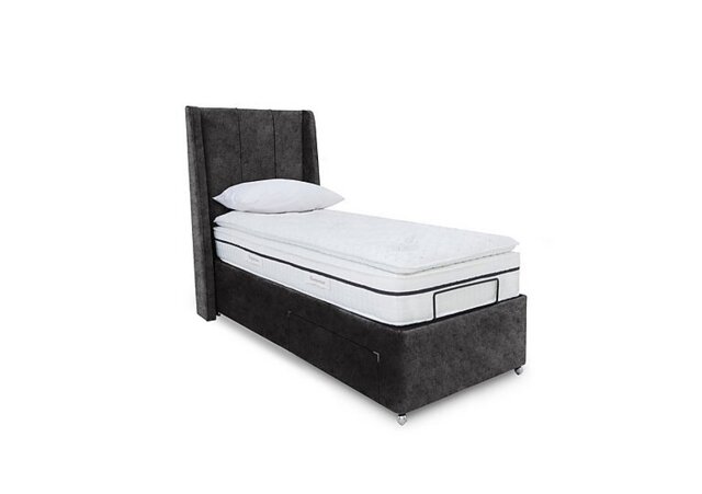 E-Motion Akira Dual Adjustable Divan Base With 2 Drawers with Massage ...