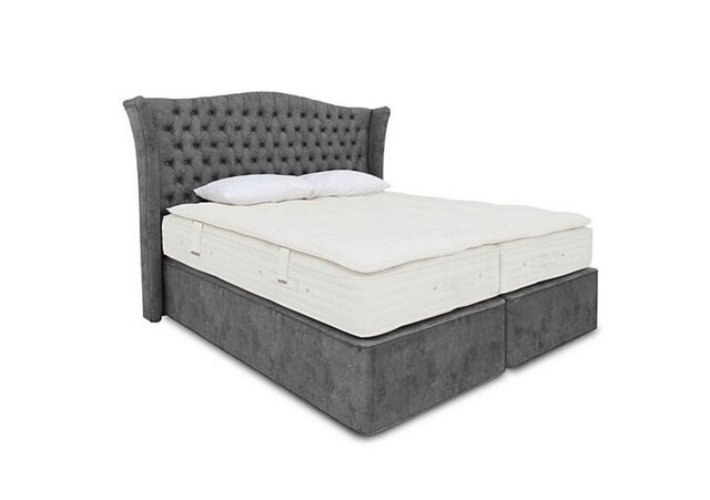 Hypnos - Majestic Zip and Link Sprung Divan Set With 2 Drawer Storage ...