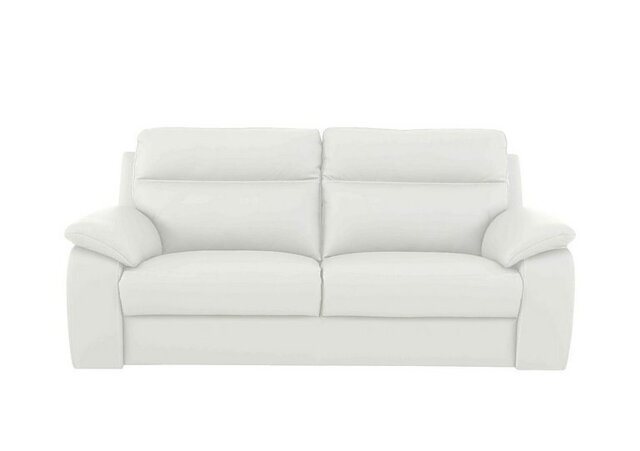 Nicoletti - Pepino 3 Seater Leather Sofa - Torello Bianco Puro by ...