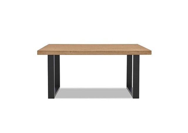 Bodahl - Compact Terra Straight Edge Dining Table with U-Shaped Legs ...