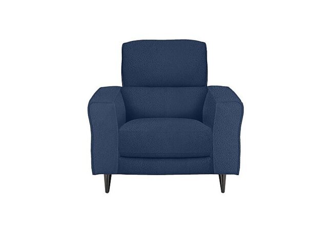 Axel Fabric Armchair with Power Recliner - Blue by Furniture Village ...