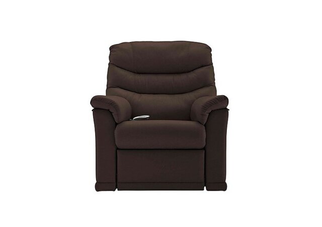 G Plan - Malvern Small Rise and Recline Leather Armchair - Capri ...