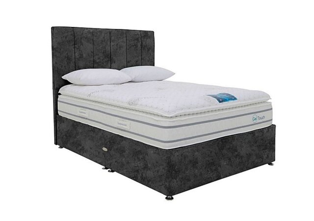 Sleepeezee - Geltouch 5000 Divan Set with 4 Drawers - Super King ...